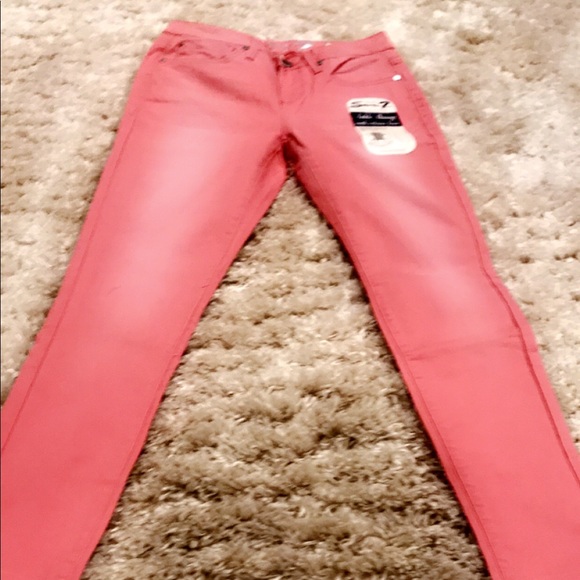 Seven7 | Jeans | Nwt Must Have Skinny Jeans Color Dusty Pink | Poshmark